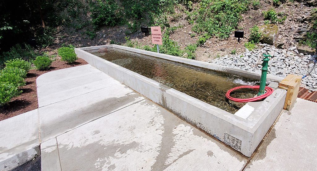 Route 40 Watering Trough park now open to the public - Herald-Standard